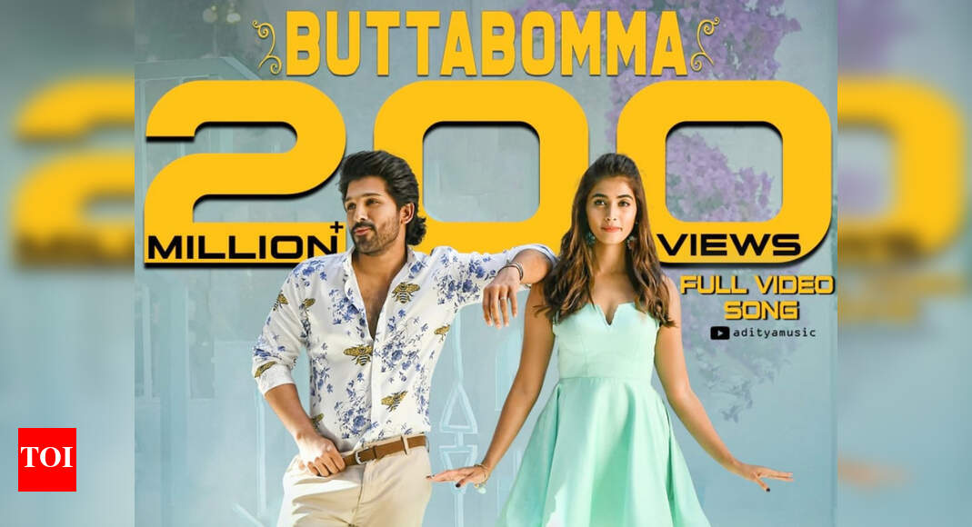 Butta Bomma's new feat: Hits 200 million views on video streaming ...