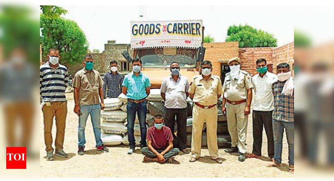 Doda post worth Rs 12 lakh seized from truck in Barmer, one arrested ...