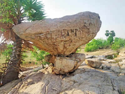 Megalithic rock structure found in Tirupur village | Coimbatore News ...