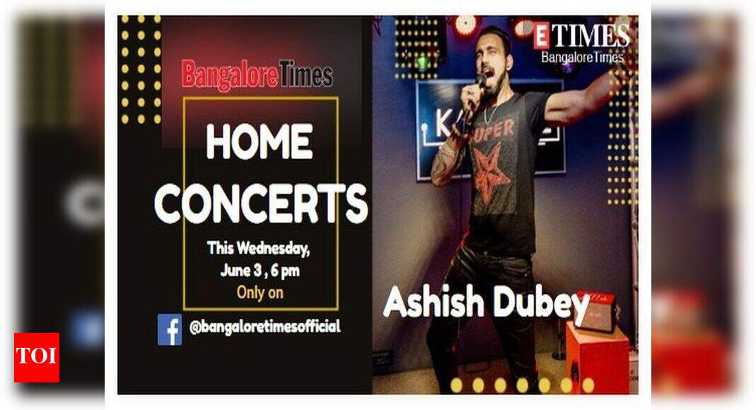 Singer Ashish Dubey to perform online today | Kannada Movie News ...