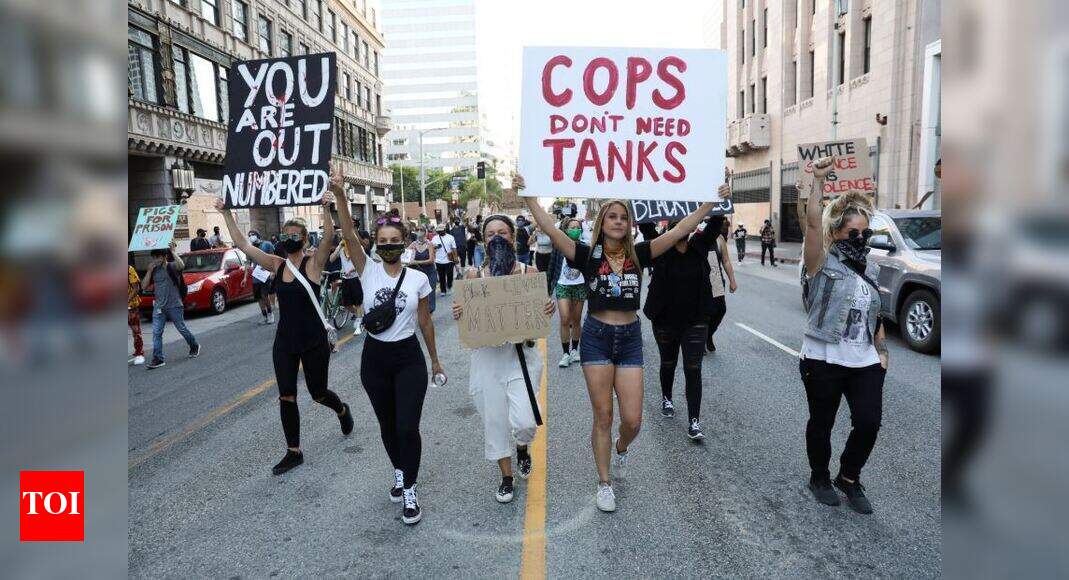 George Floyd Protests: More than 100 charged with looting, assaults in ...