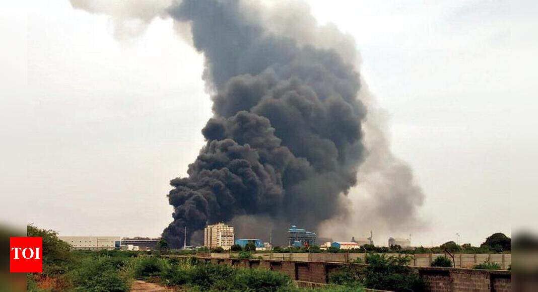 Dahej factory blast toll climbs to 10 | Surat News - Times of India
