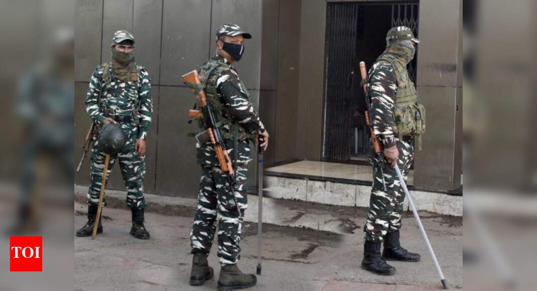 CRPF jawan succumbs to Covid-19; 11th death in paramilitary forces ...