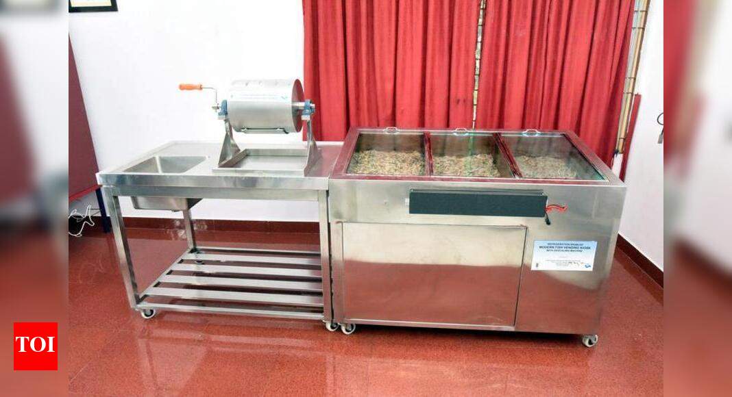 Mobile fish-vending kiosk designed by CIFT gets patent | Kochi News ...
