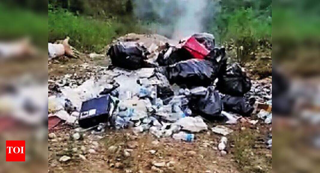 Waste generated from quarantine centres discarded in open, locals fear ...