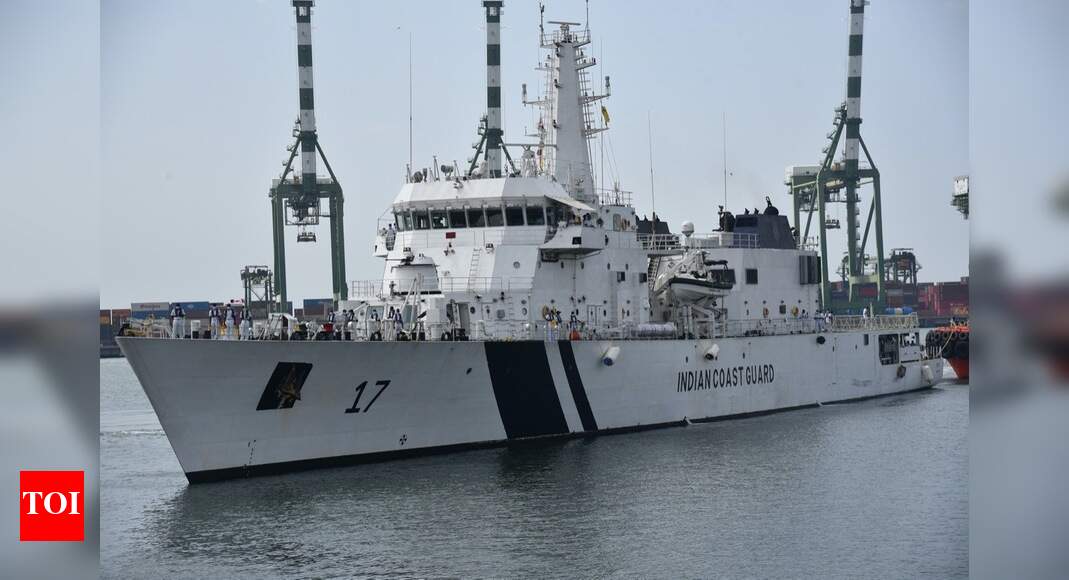 Indian Coast Guard vessel ICGS Sujay to be based out of Chennai ...