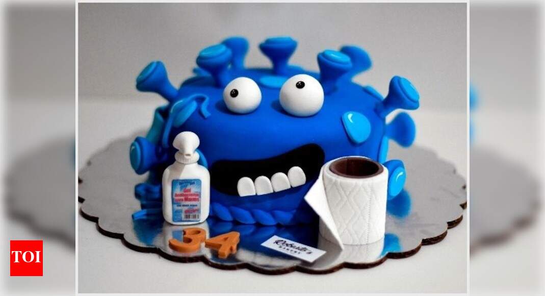Covid 19-themed cakes and toilet paper cakes! What next? - Times of India