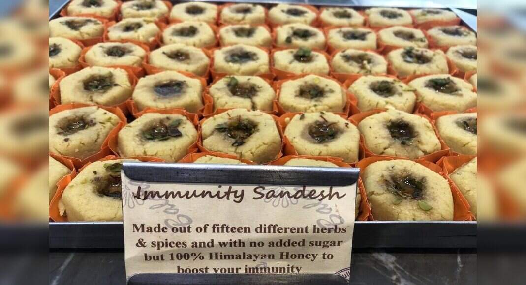 Kolkata’s famous sweets shop makes Immunity Sandesh by using 15 herbs ...