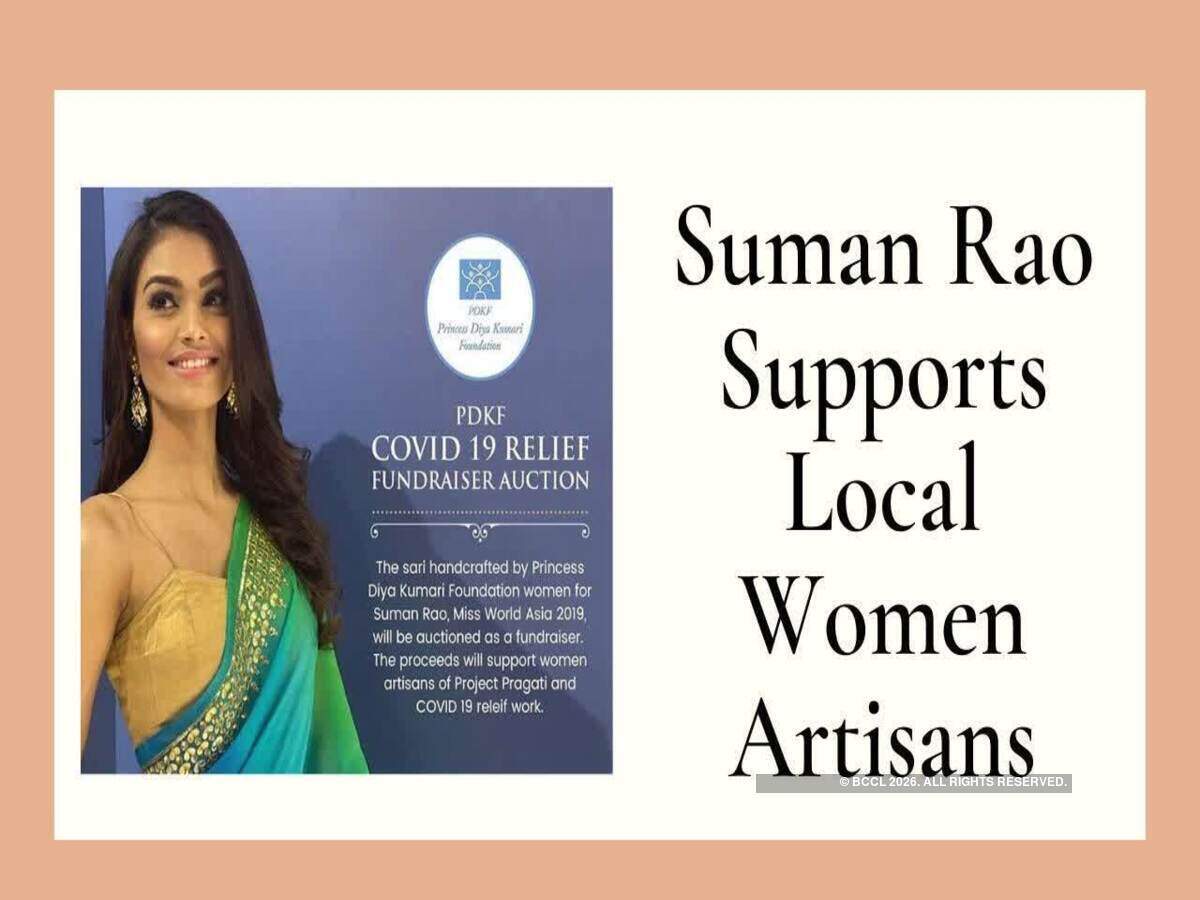 Suman Rao’s Handcrafted PDKF Sari On Auction To Raise Funds For Women