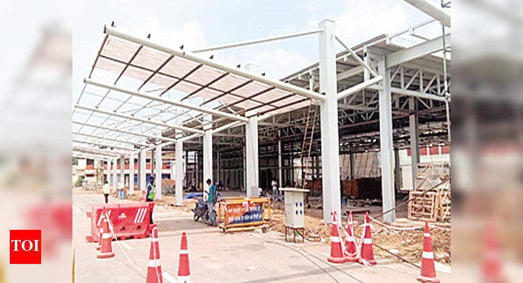 Patna airport terminal extension area likely to be ready in July ...