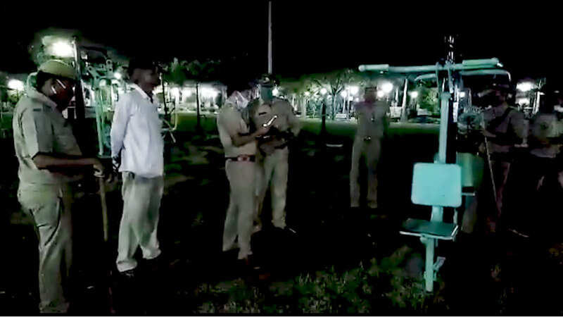 Video of 'ghost' exercising in Jhansi park goes viral, cops vow to host ...