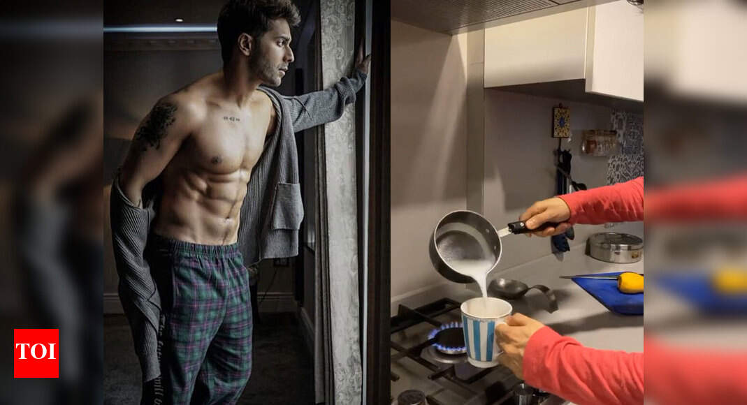 Mumbais Monsoon And Quarantine Made Varun Dhawan Whip Up A Cup Of