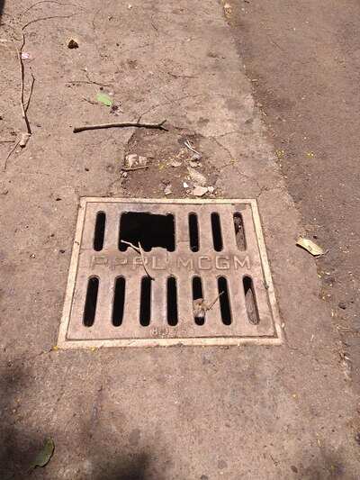 Angle breaking drain cover - Times of India