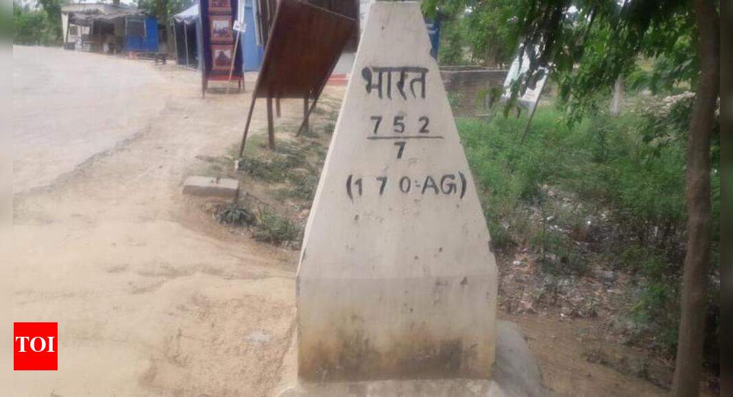 Pillars along Indo-Nepal border for demarcation found 'missing' in UP ...