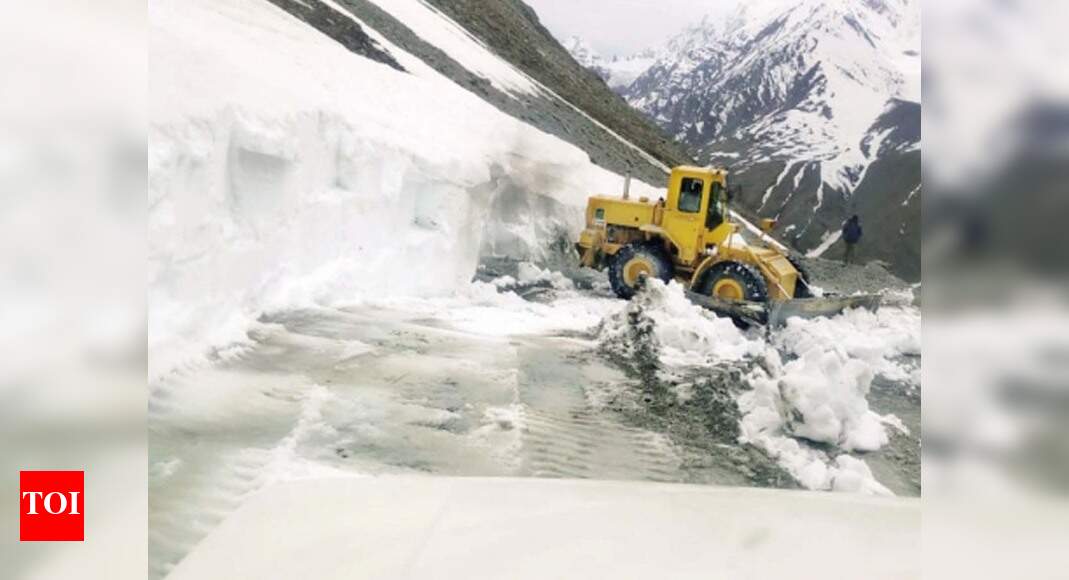 Manali-Spiti highway reopens after seven months | Shimla News - Times of India