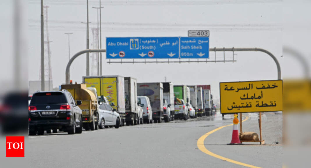 Abu Dhabi extends movement ban for additional week - Times of India