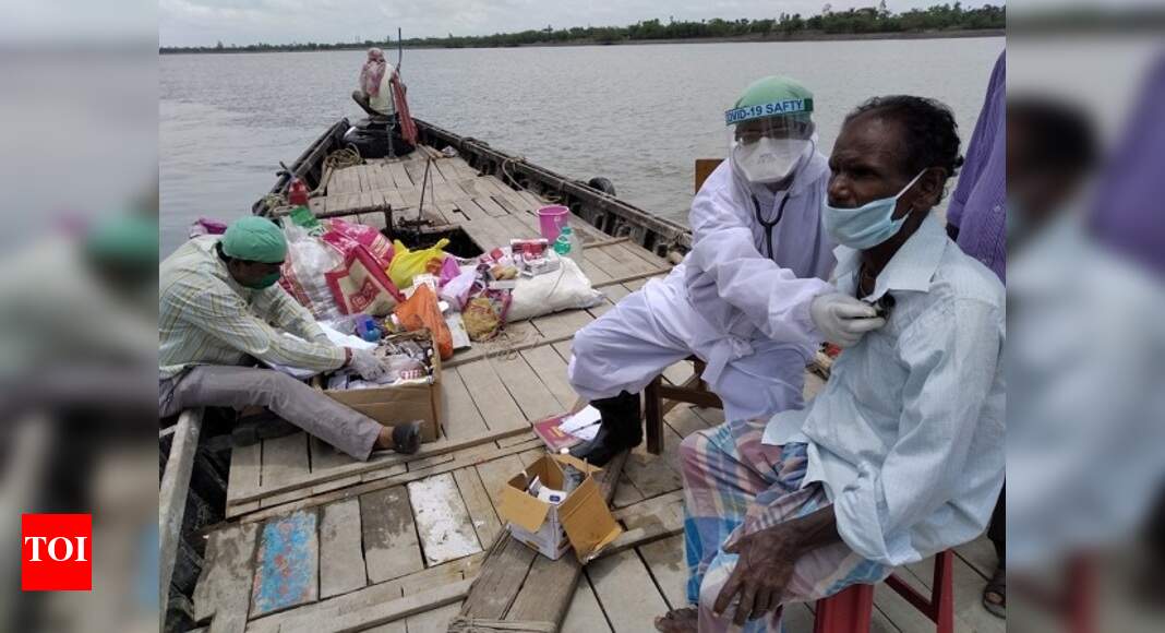 Kolkata doctor turns boat into chamber for Amphan and corona affected ...