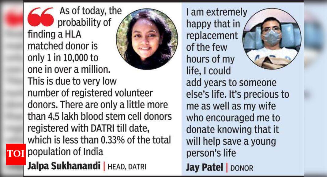 Two Surtis save two young lives with their stem cells | Surat News ...