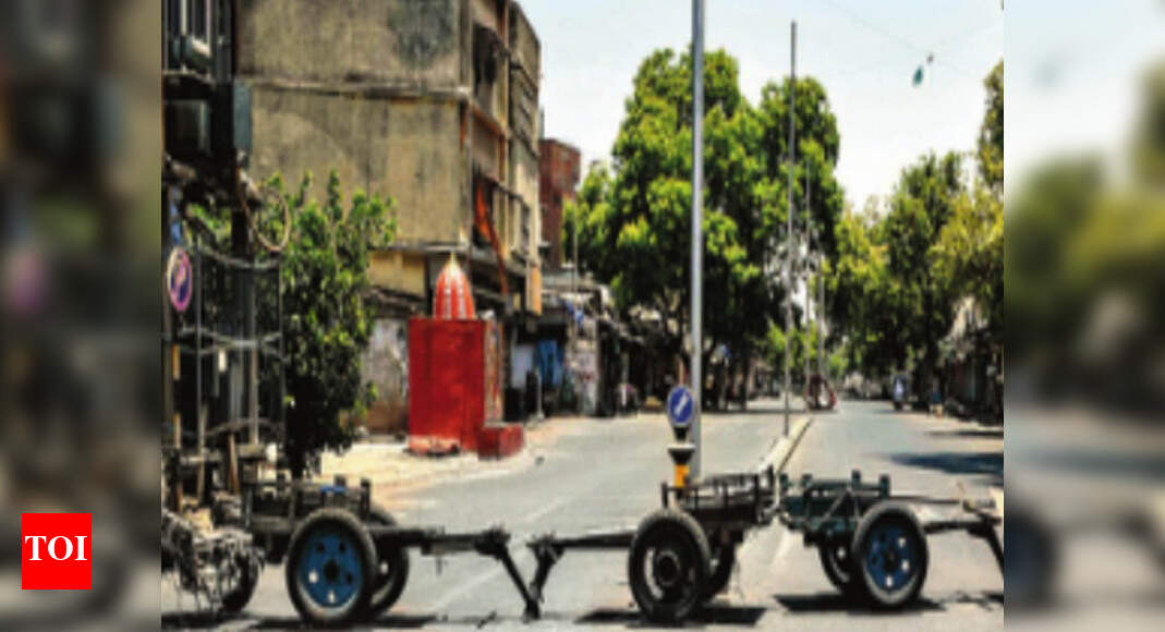 AMC readjusts containment zones | Ahmedabad News - Times of India