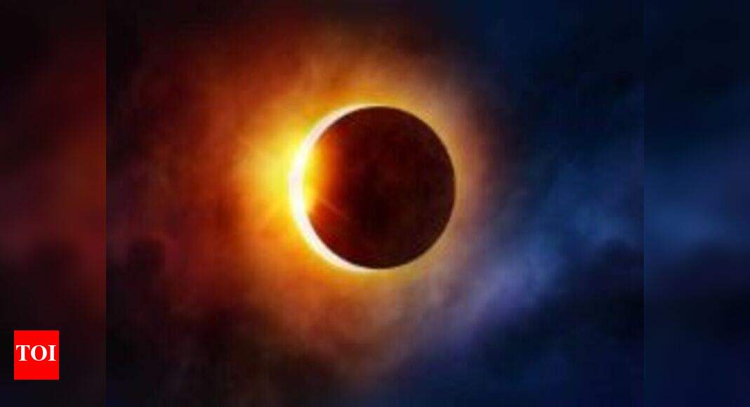 Hope dashed for a total solar eclipse | India News - Times of India