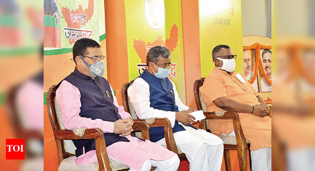 After Rajya Sabha win, BJP sets sight on bypolls | Ranchi News - Times ...