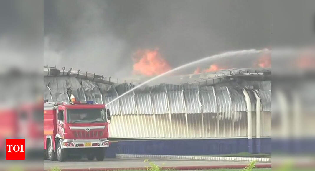 Unicharm India Pvt Ltd: Fire breaks out at factory in Ahmedabad ...
