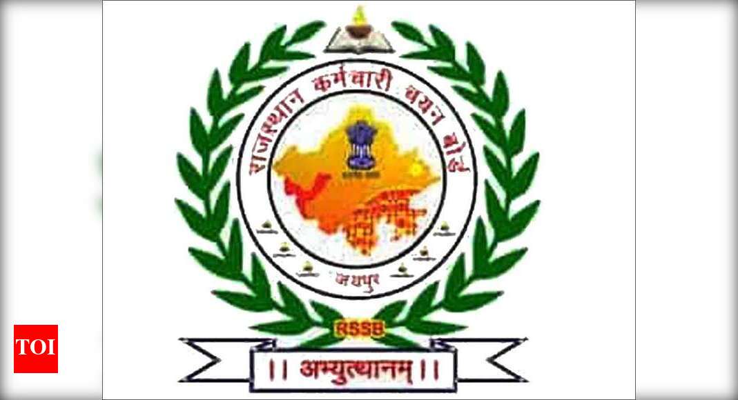 Rajasthan RSMSSB JE Recruitment 2020: Application reopened for 1219 ...