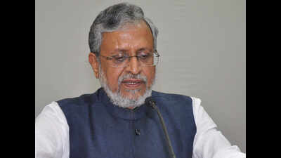 CM Nitish Kumar commander of NDA in Bihar: Deputy CM Sushil Kumar Modi | Patna News - Times of India