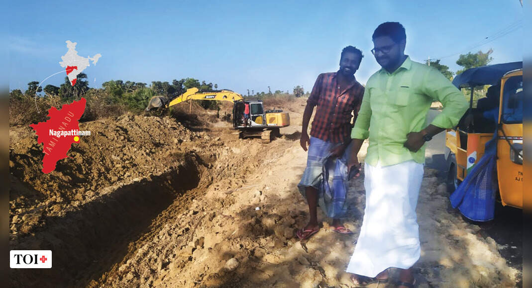 How a panchayat president brought water to his village - Times of India