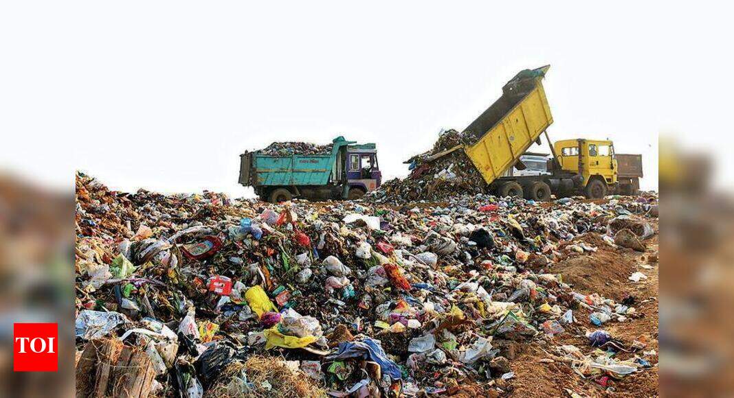 Jambuva landfill to be finally cleared | Vadodara News - Times of India