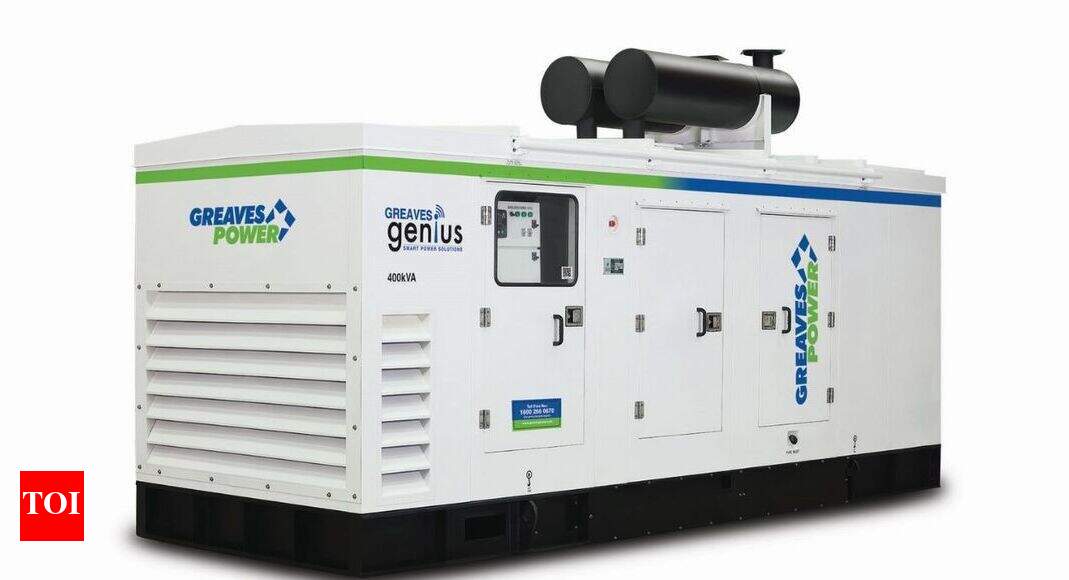 Greaves Genset: Greaves Cotton launches smart gensets with 5-year ...