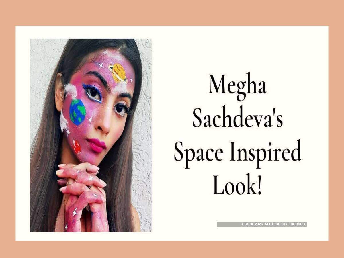 Megha Sachdeva's 'Space Explosion' Makeup Look!