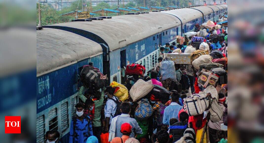 Jobs calling: Trains from UP, Bihar run full | India News - Times of India