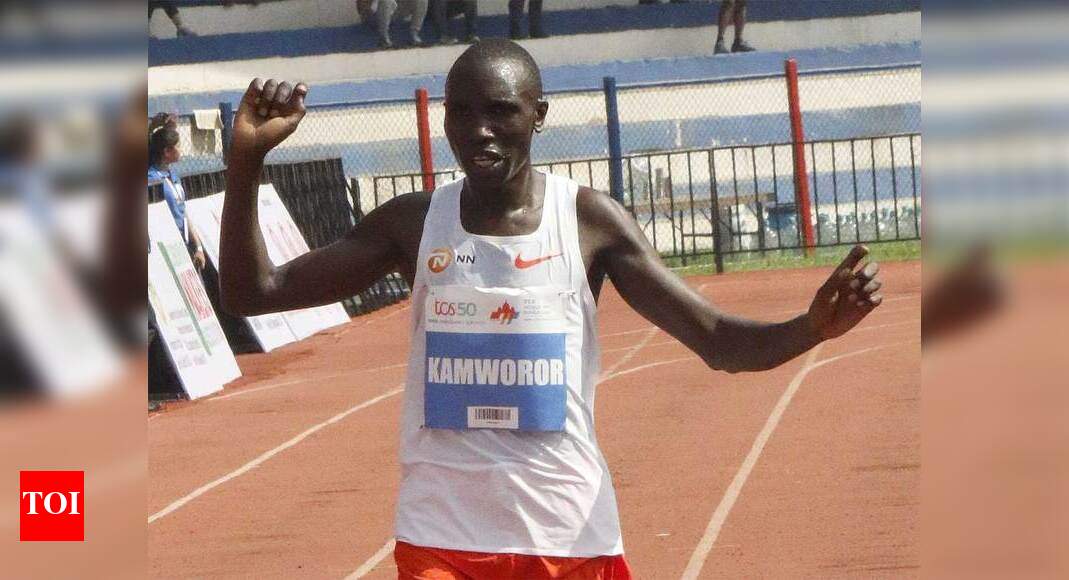 Geoffrey Kamworor: Kenyan runner Kamworor hit by motorcycle, suffers ...