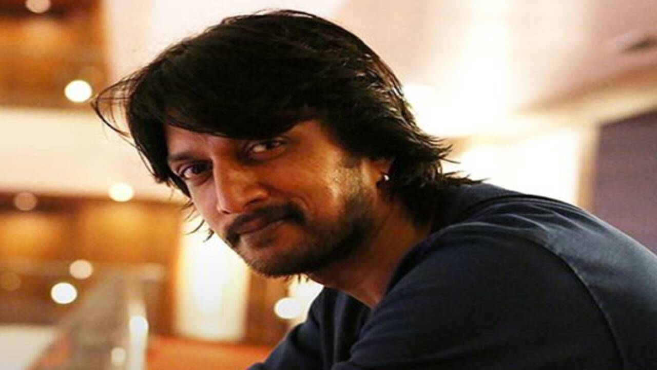 Sudeep Kannada Actor Familia Fotos