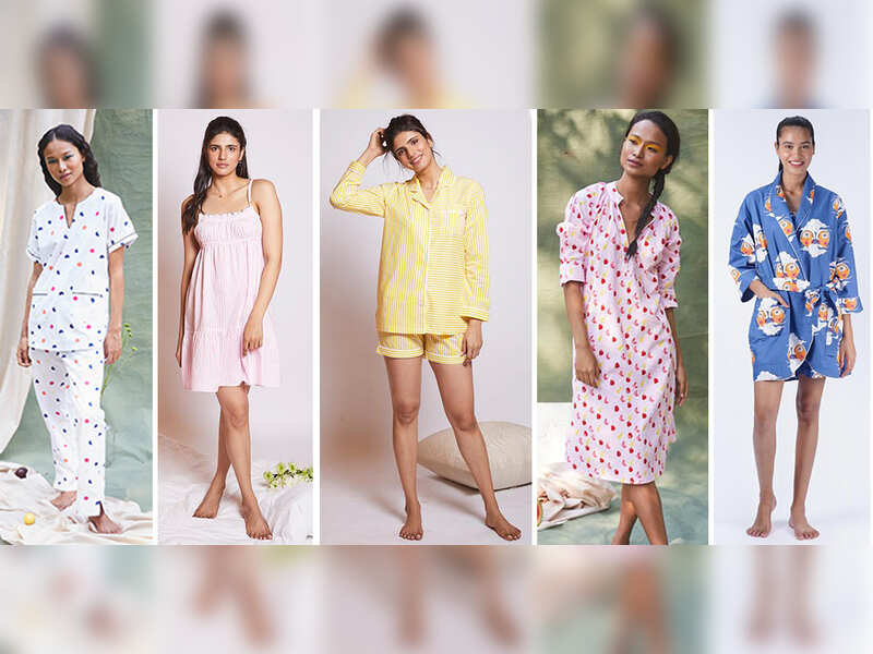 Different types of sleepwear to lounge in - Times of India