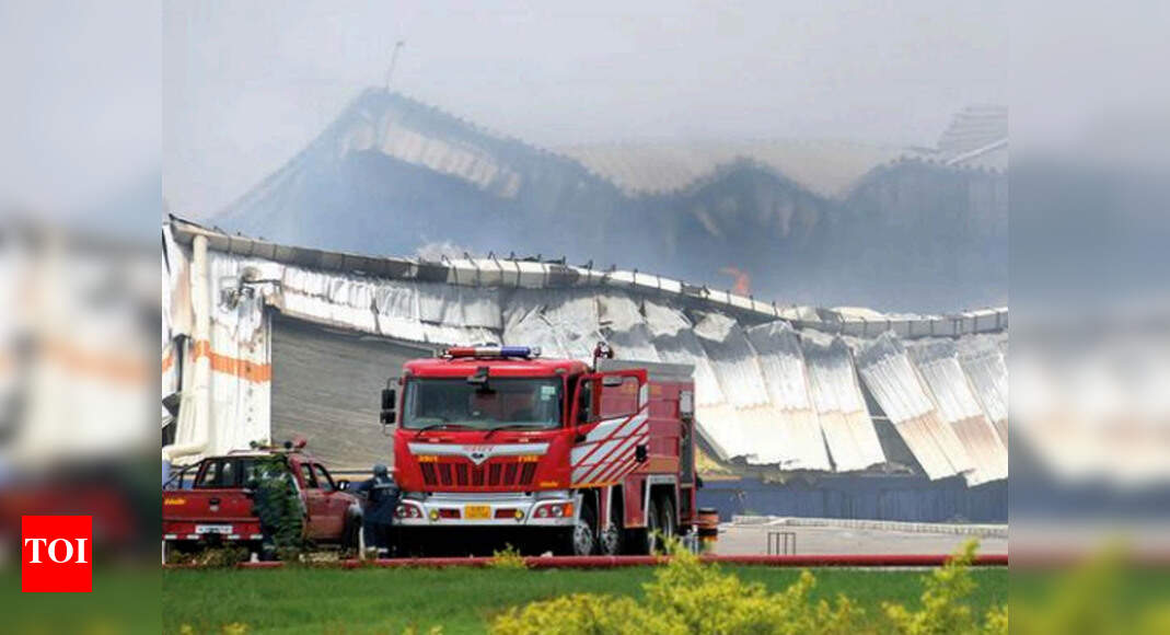 Sanand GIDC diaper factory fire: Cause lost in flames? | Ahmedabad News ...