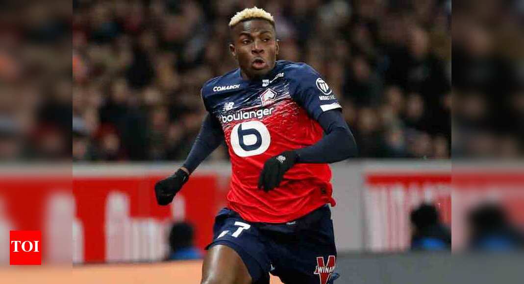 Lille's Osimhen collects top Ligue 1 African honour | Football News ...