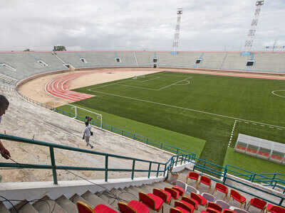 After years as military base, Somalia's renovated stadium reopens ...