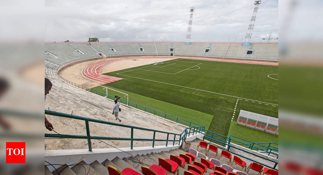 After years as military base, Somalia's renovated stadium reopens ...
