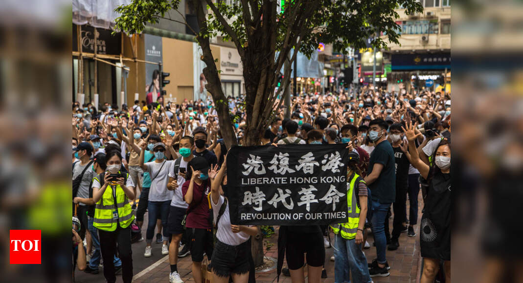 Hong Kong News Hong Kong Police Make First Arrests Under New Security