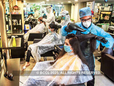 Sanitisation, masks and minimal contact... Mumbai’s beauty parlours ...