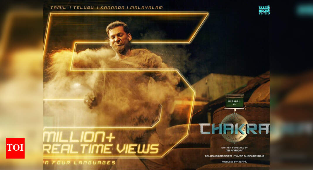 Chakra trailer gets an overwhelming response, reaches 5 million views ...