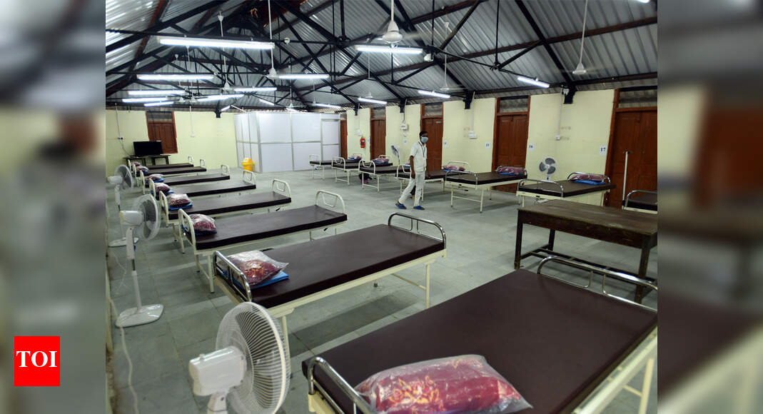 Isolation ward with 200 beds at North Delhi Municipal Corporation ...