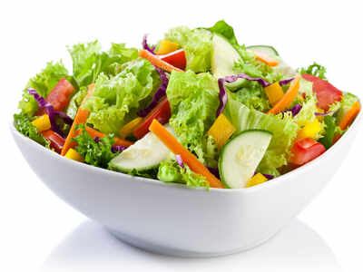 The right way to wash your salad greens - Times of India