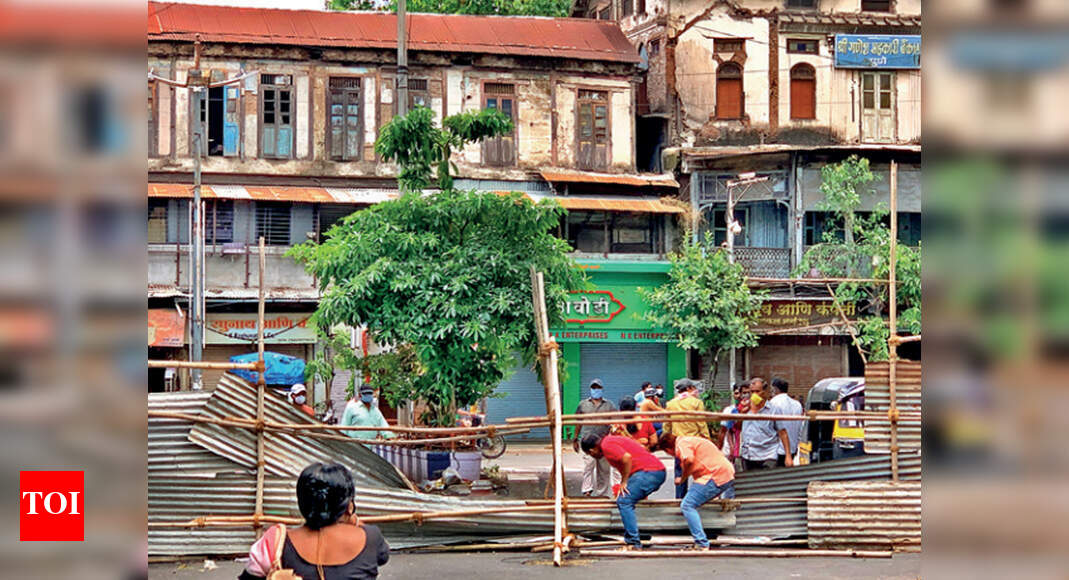Sealed for 3 months, parts of Pune's Yerawada begin to open | Pune News ...