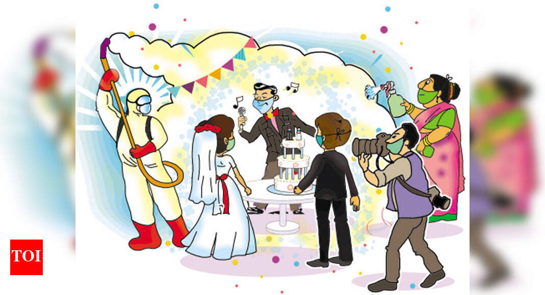 Goa: Masks, sanitisers, and happily ever after | Goa News - Times of India