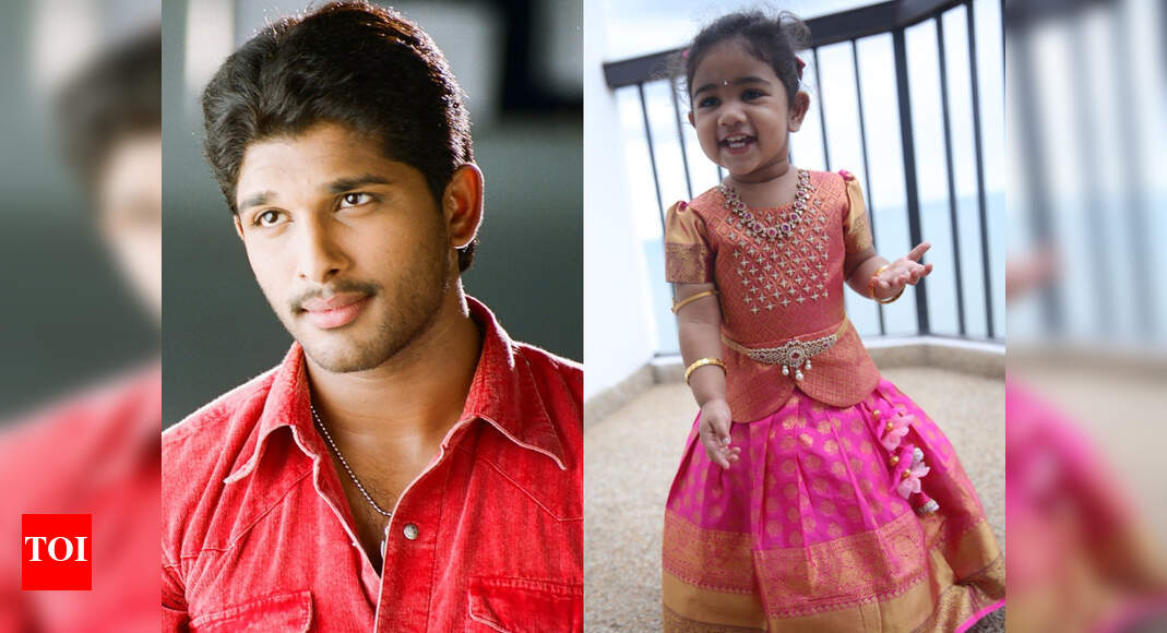 Allu Arjun shares an adorable picture of daughter Arha | Telugu Movie ...