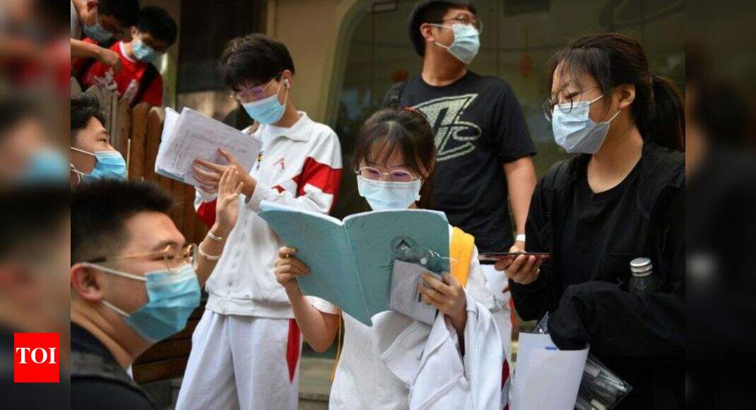Nearly 11 million Chinese students take college exam after coronavirus ...
