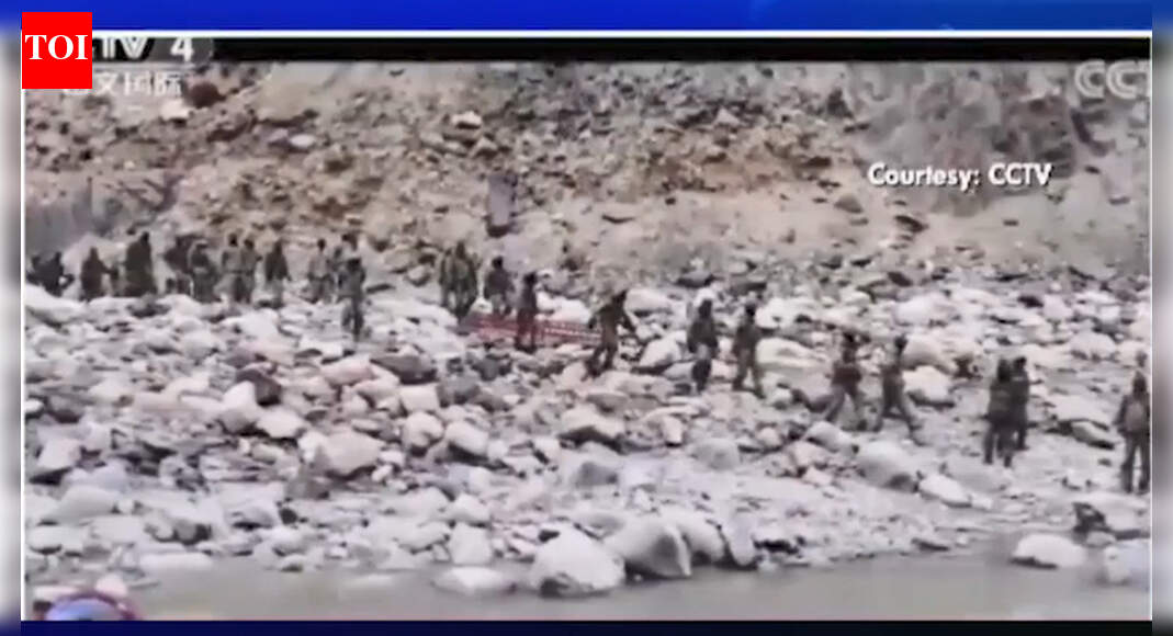 LAC standoff: Chinese media claims Indian troops built bridge across ...